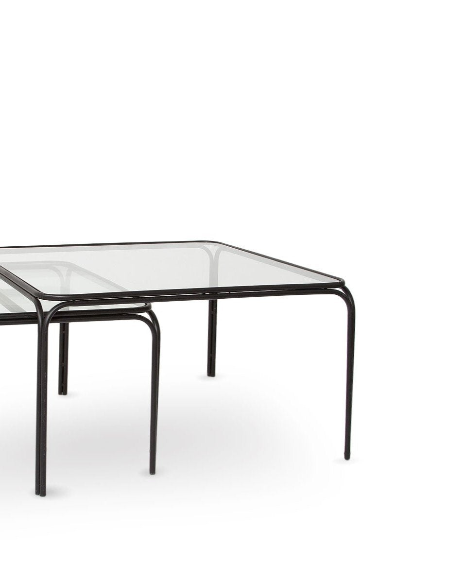 Deco Black Nesting Coffee Table set of 2 (1 in stock) – verandacollection