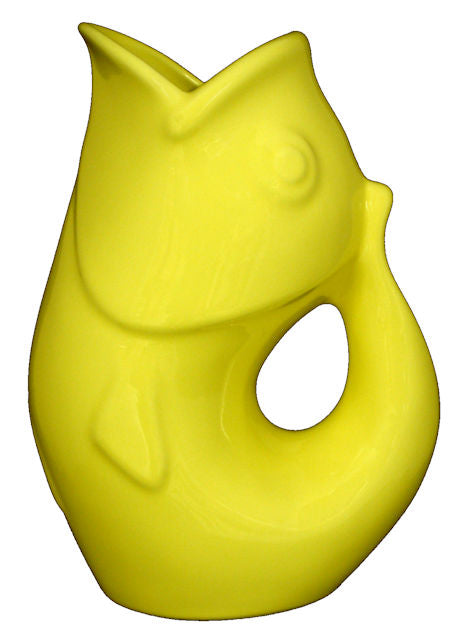 Gurgle Pot Pitcher Yellow Large – verandacollection